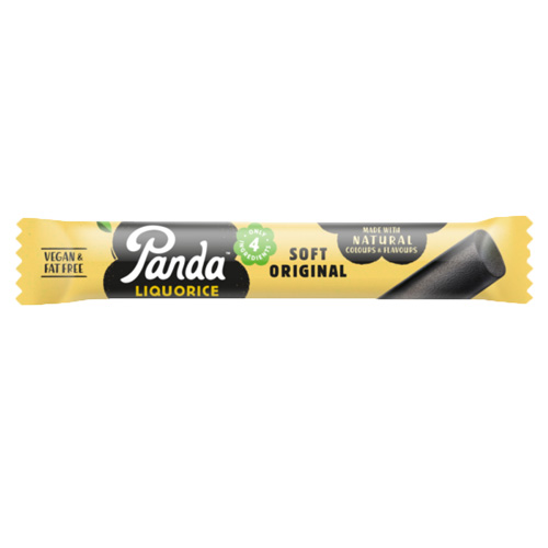 Panda vegansk lakrids | Køb online | Panda lakridsstang 5,95 kr