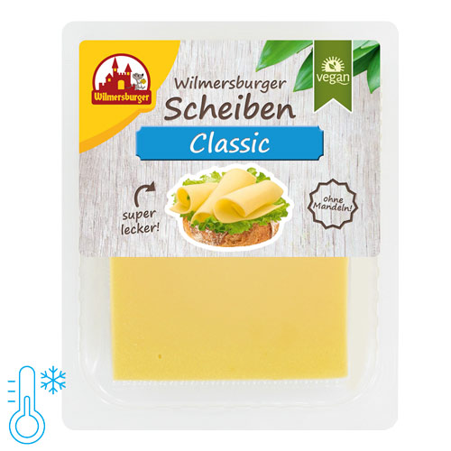 Wilmersburger vegansk ost i skiver | Køb online | Laktosefri